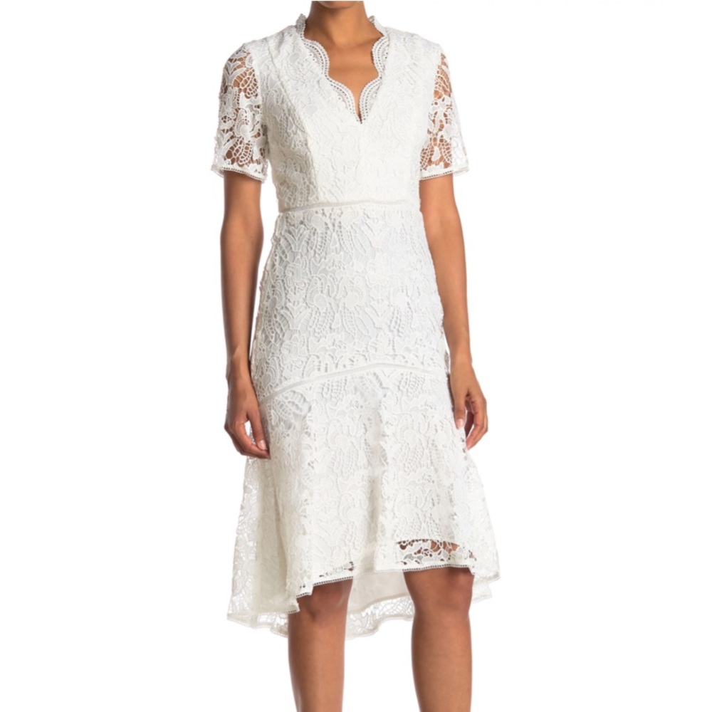 French Connection Calli Lace Dress - Gem